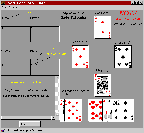 Spades 1.2 (revised)
