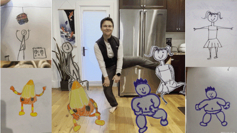 A Method for Automatically Animating Children’s Drawings of the Human ...