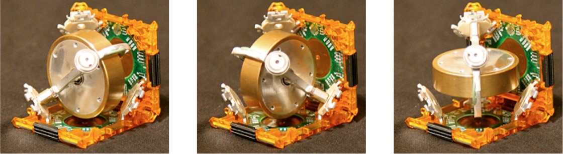 3D M-Blocks: Self-reconfiguring robots capable of locomotion via pivoting in three dimensions ...